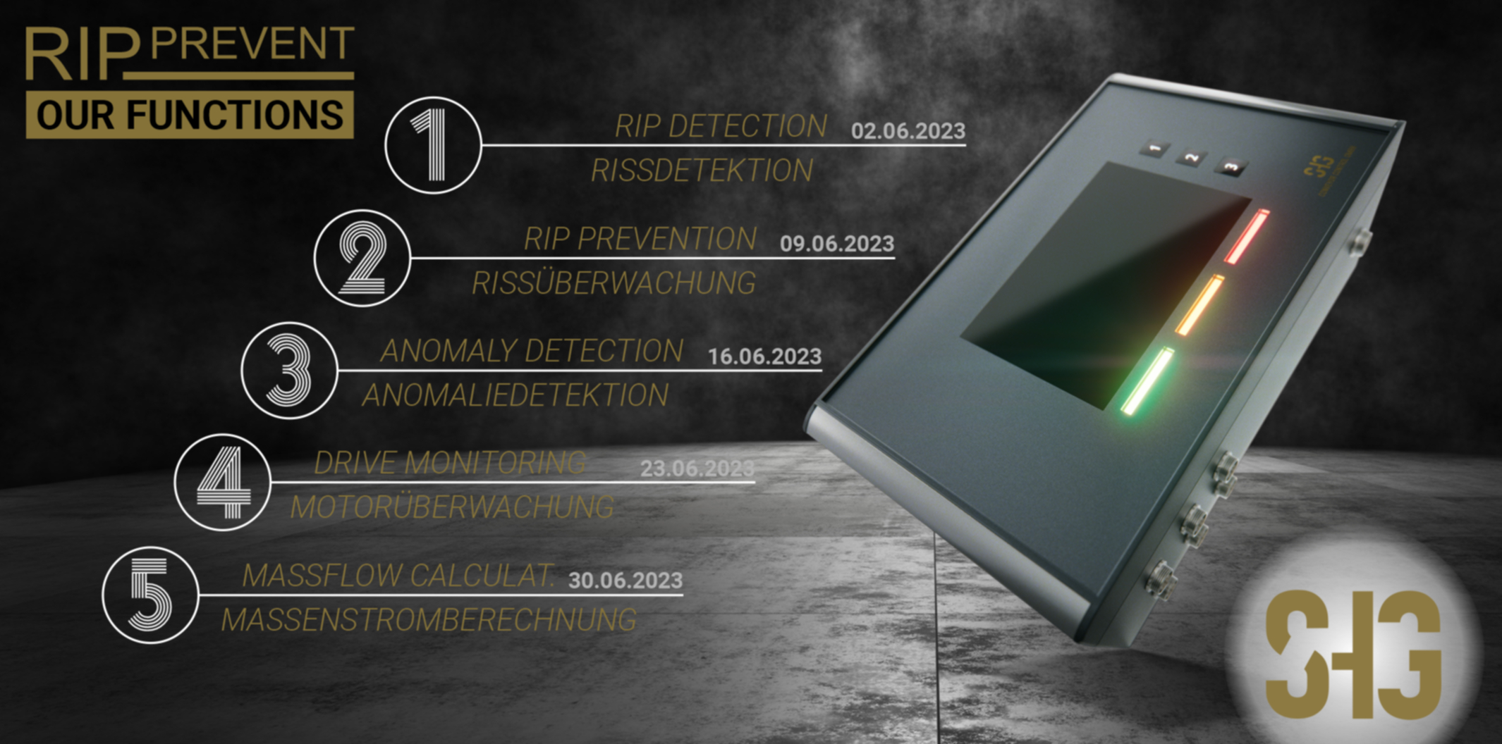 Die neuen Funktionen Teil 1/2 - SHG Conveyor Control GmbH